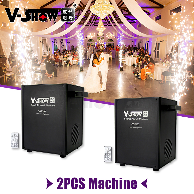 2pcs Machine 650w Wedding Firework Machine Cold Spark Fountain ...