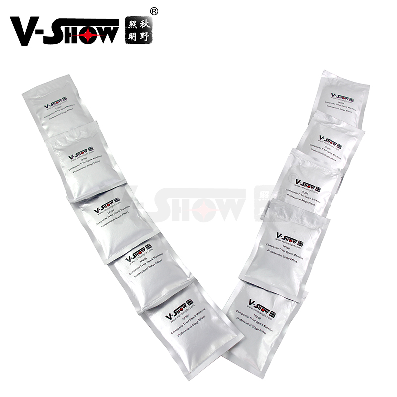 10 Bags Ti Powder 200g/bags For Cold Spark Firework Machine Wedding ...